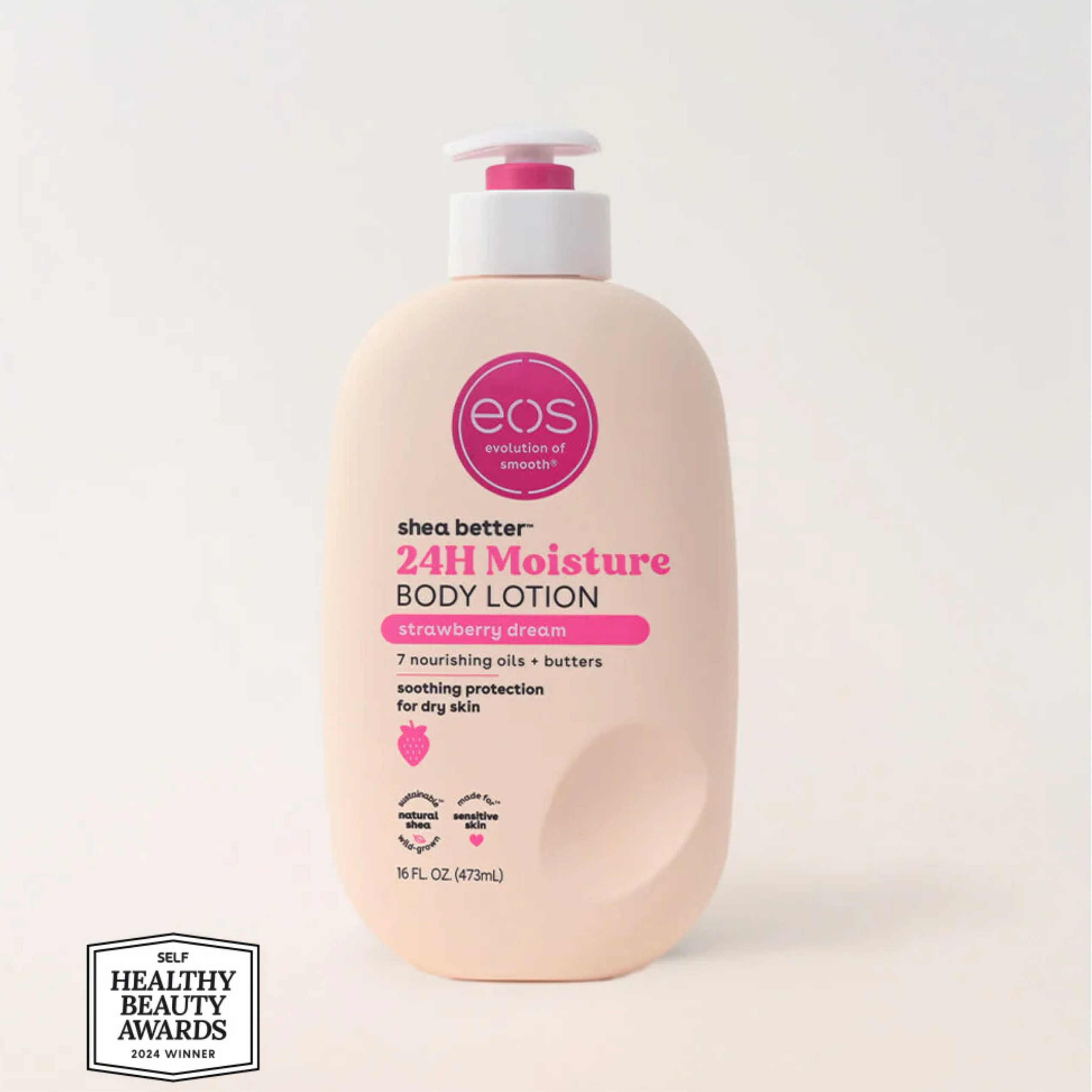 eos - Strawberry Dream Body Lotion | UK Beauty Team